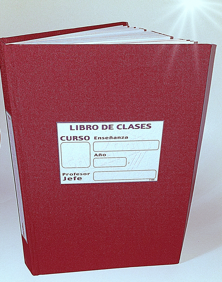 LIBRO DE CLASES ENSEÑANZA BASICA EDUCAREM / LC 501 - BURDEOS - Hinzquin.cl